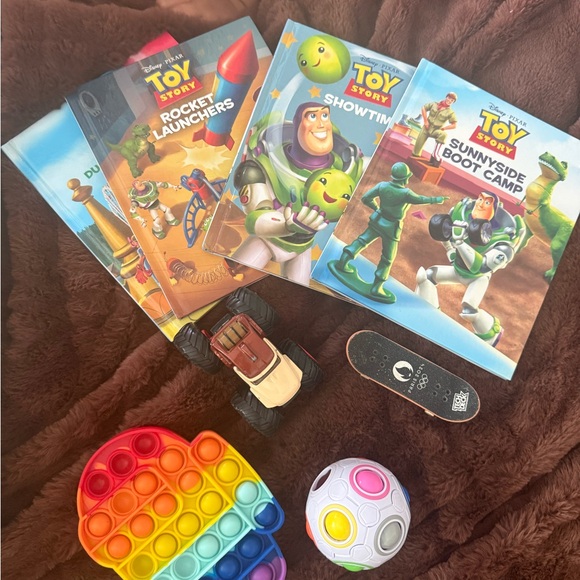 Toys | Kids Toy Story Book And Toy Set | Poshmark